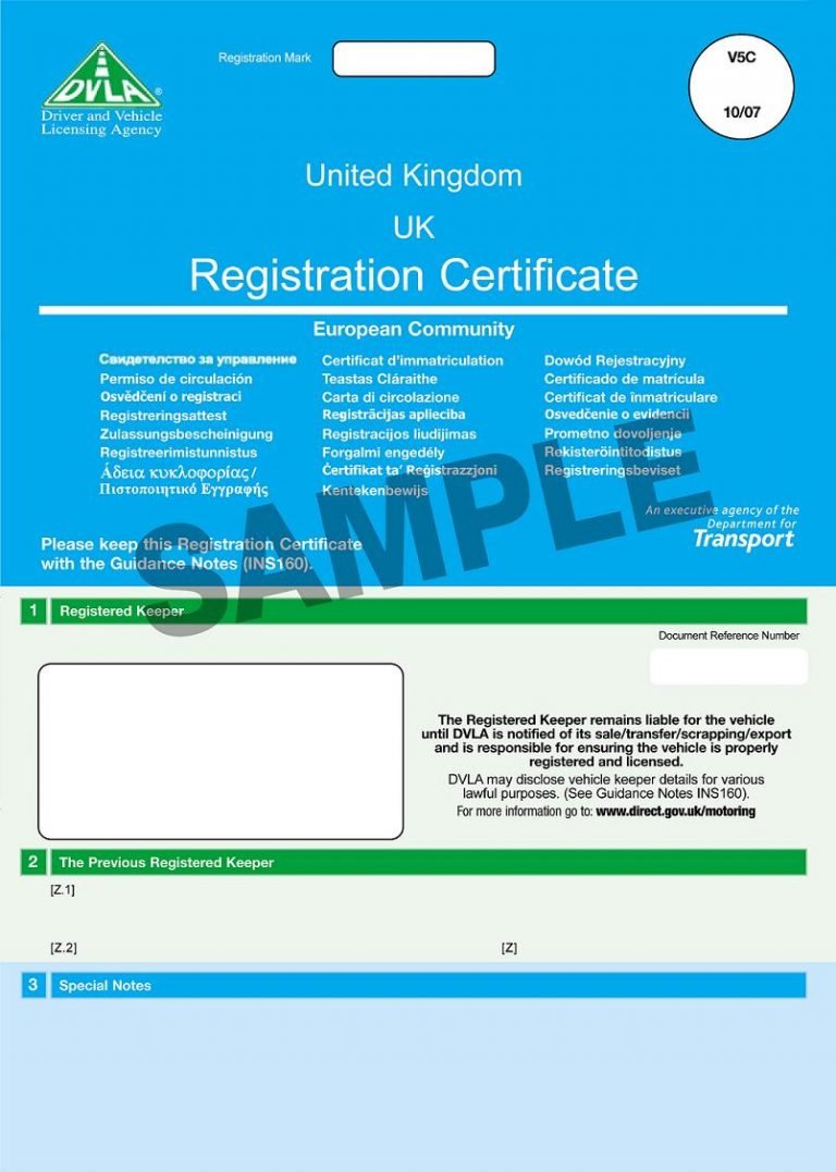 How to Check if a V5C Logbook is Genuine – Free Car Check